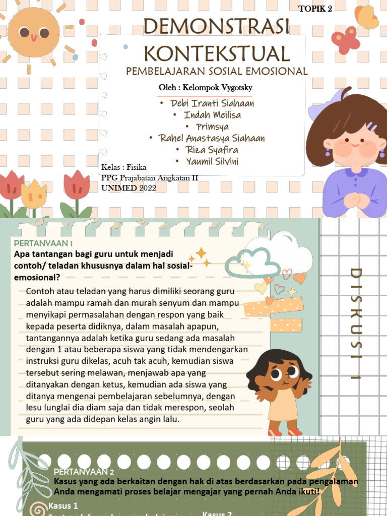 Demonstrasi Kontekstual Topik 2 PSE | PDF