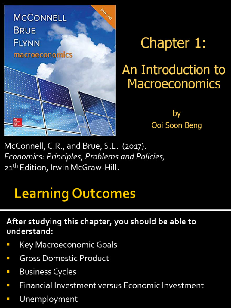 Introduction to Macroeconomics Concepts | PDF | Phillips Curve | Inflation
