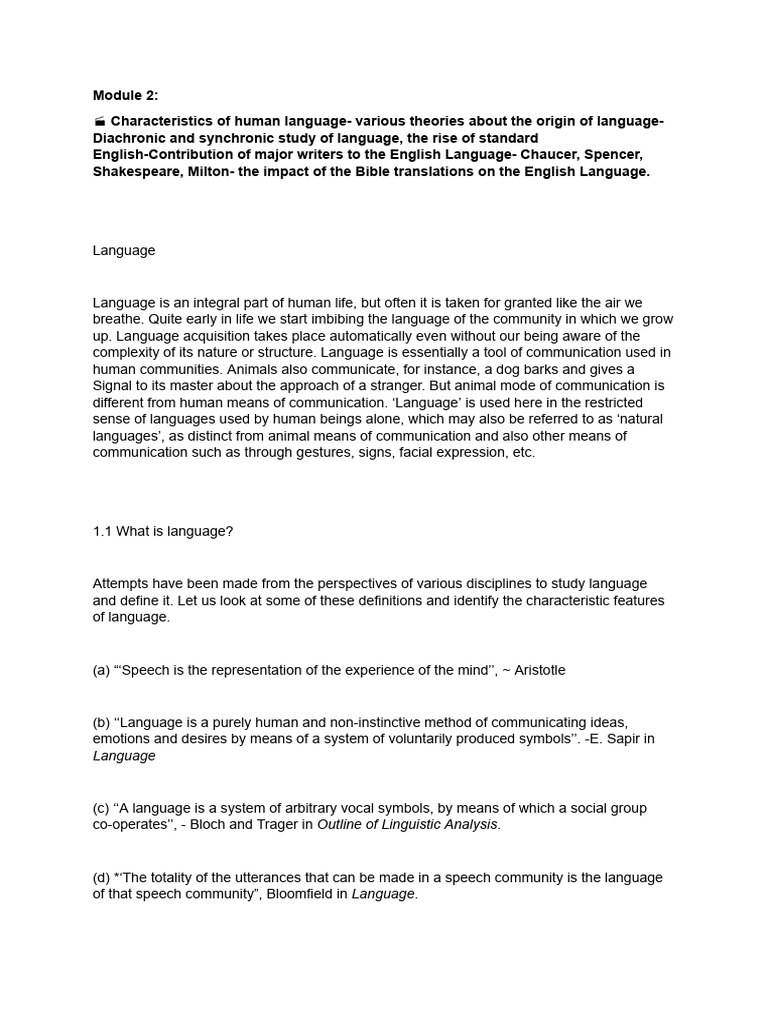 Module 2 Sem 3 English Pdf Dialect English Language