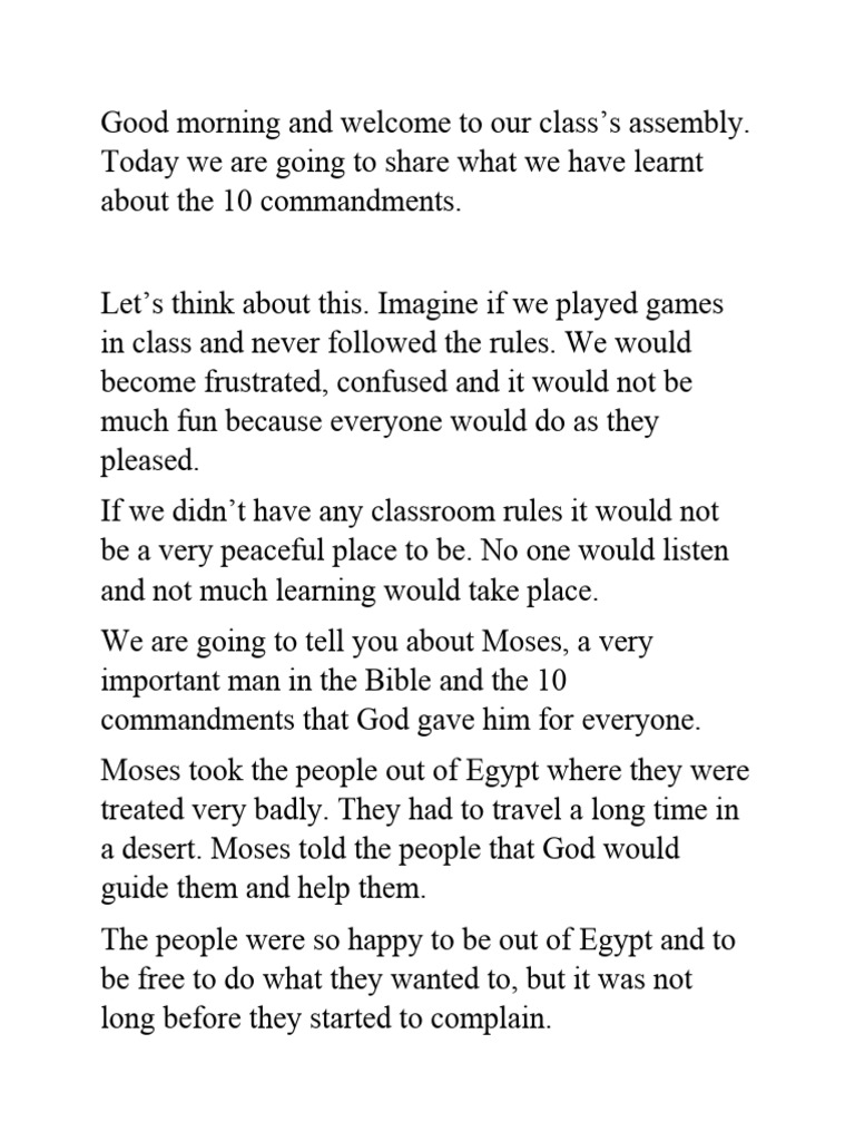 Understanding the 10 Commandments | PDF | Moses | Ten Commandments