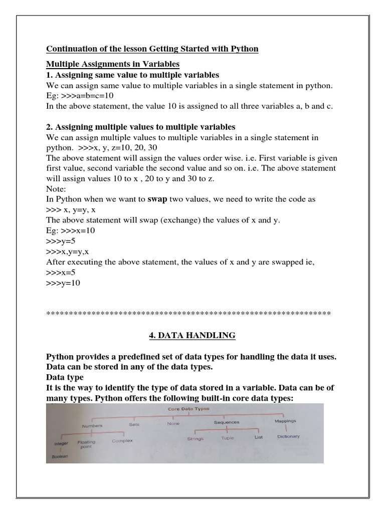 Data Handling GR 11 | PDF | Boolean Data Type | Data Type