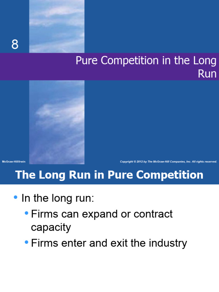BB107 PPT Microecon CH08 | PDF | Profit (Economics) | Generic Drug