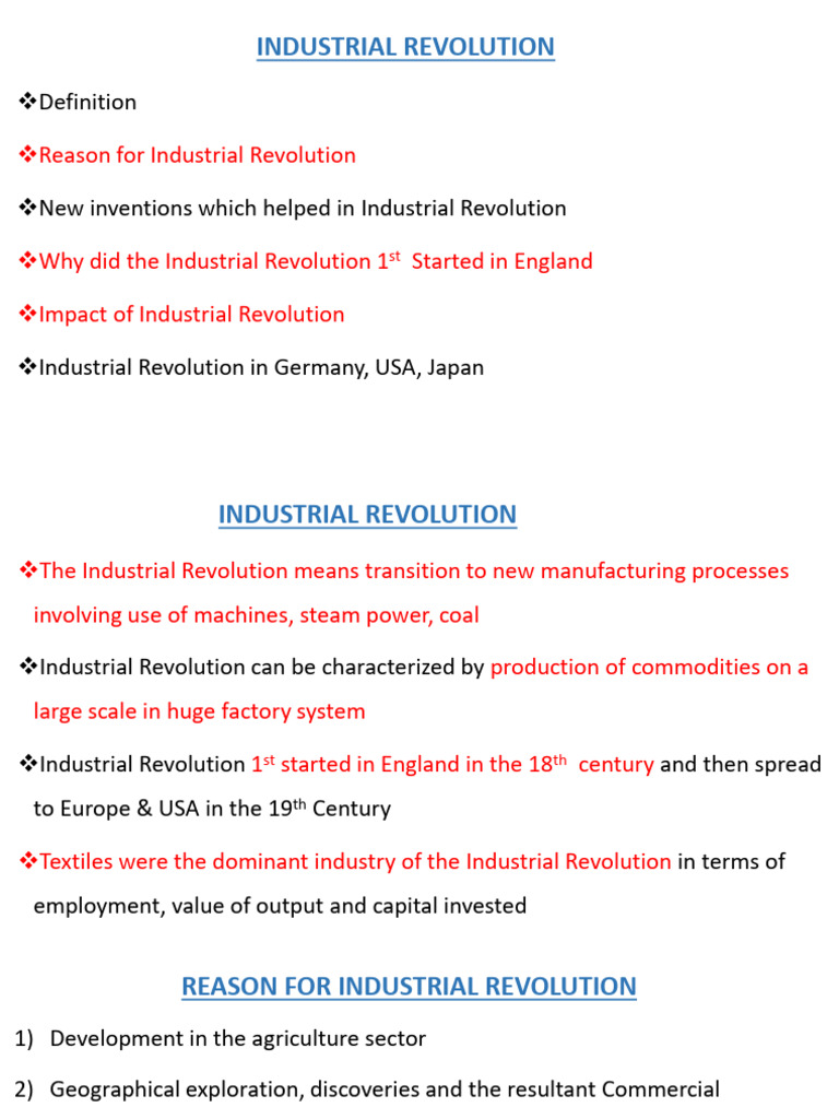 Class 5 | Download Free PDF | Industrial Revolution | Capitalism