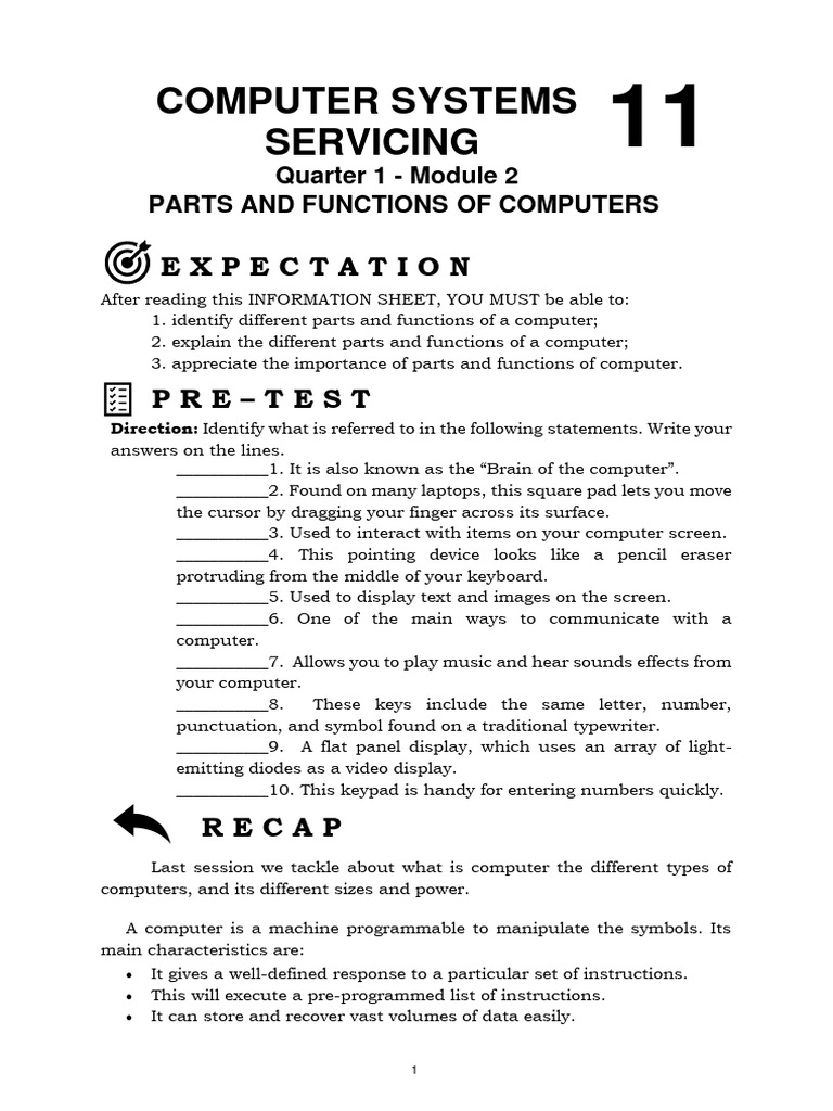 Combined Modules Css 11 Module 2 Pdf Computer Monitor Malware