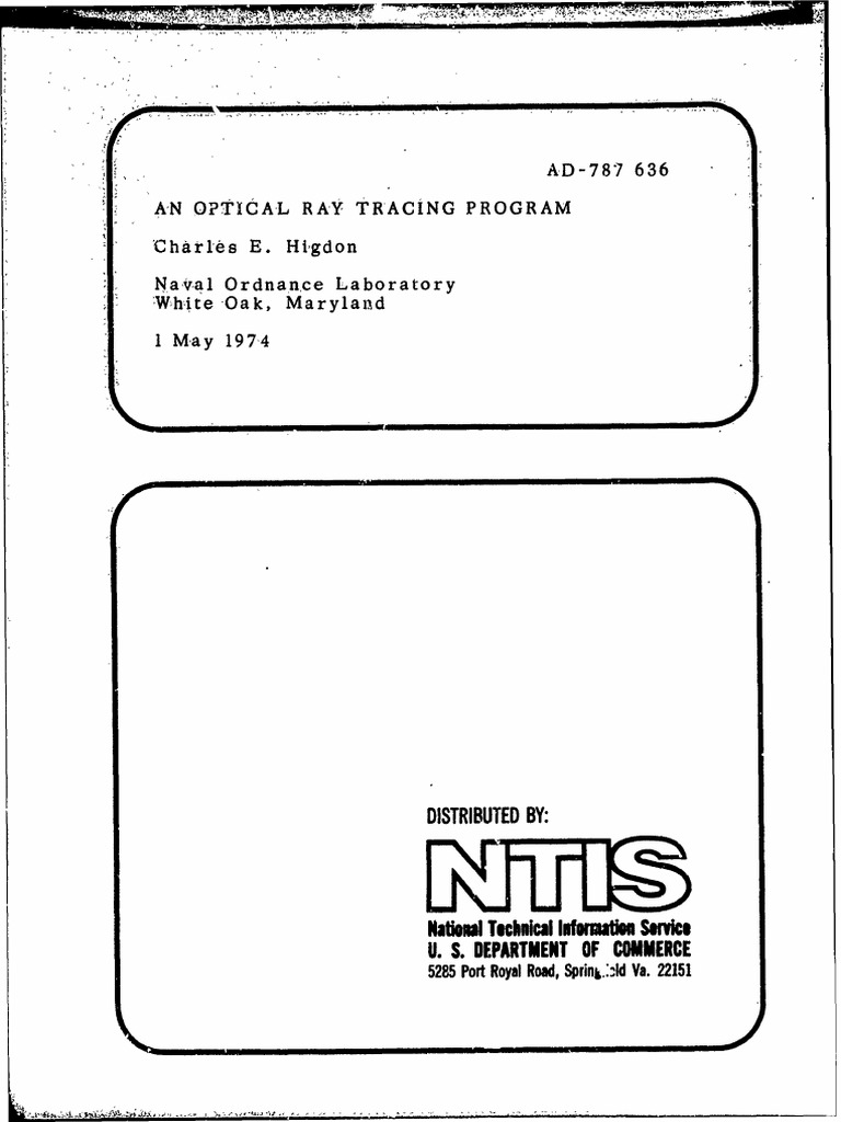 Ray Trace Theory | PDF | Optics | Geometry
