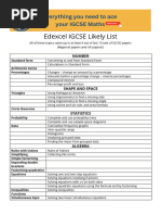 ALL Math Formulas Grade 10 ICSE rICSE | PDF