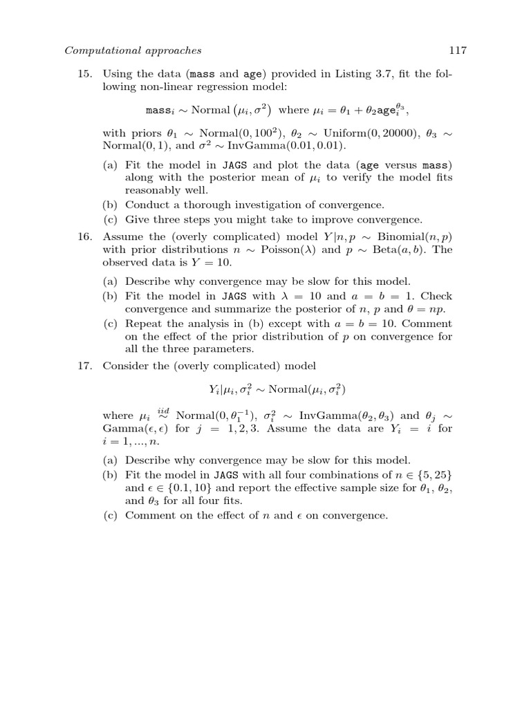 i i 2 i 1 2 θ i 2 2 3 2 | PDF | Normal Distribution | Linear Regression