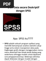 Analisis Mean, Median, Modus di SPSS | PDF