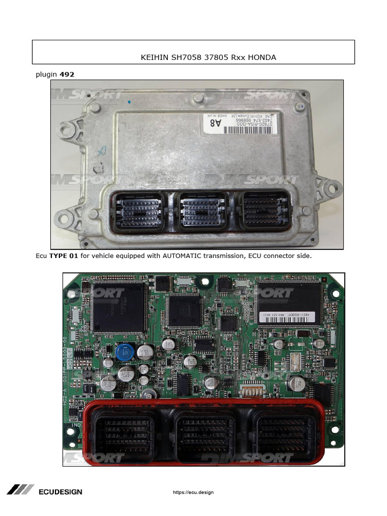 Keihin sh7058 37805 RXX Honda | PDF | Electrical Connector ...