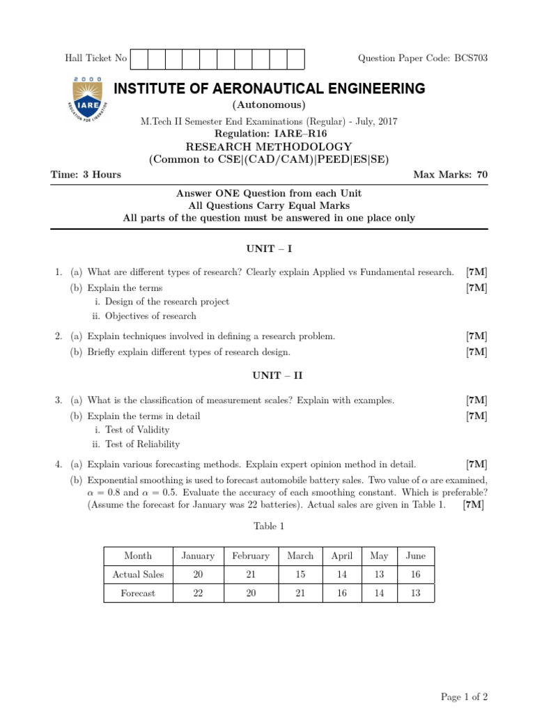 BCS703 1 | PDF | Forecasting | Methodology