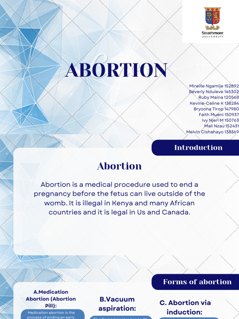 Abortion | PDF | Abortion | Pregnancy