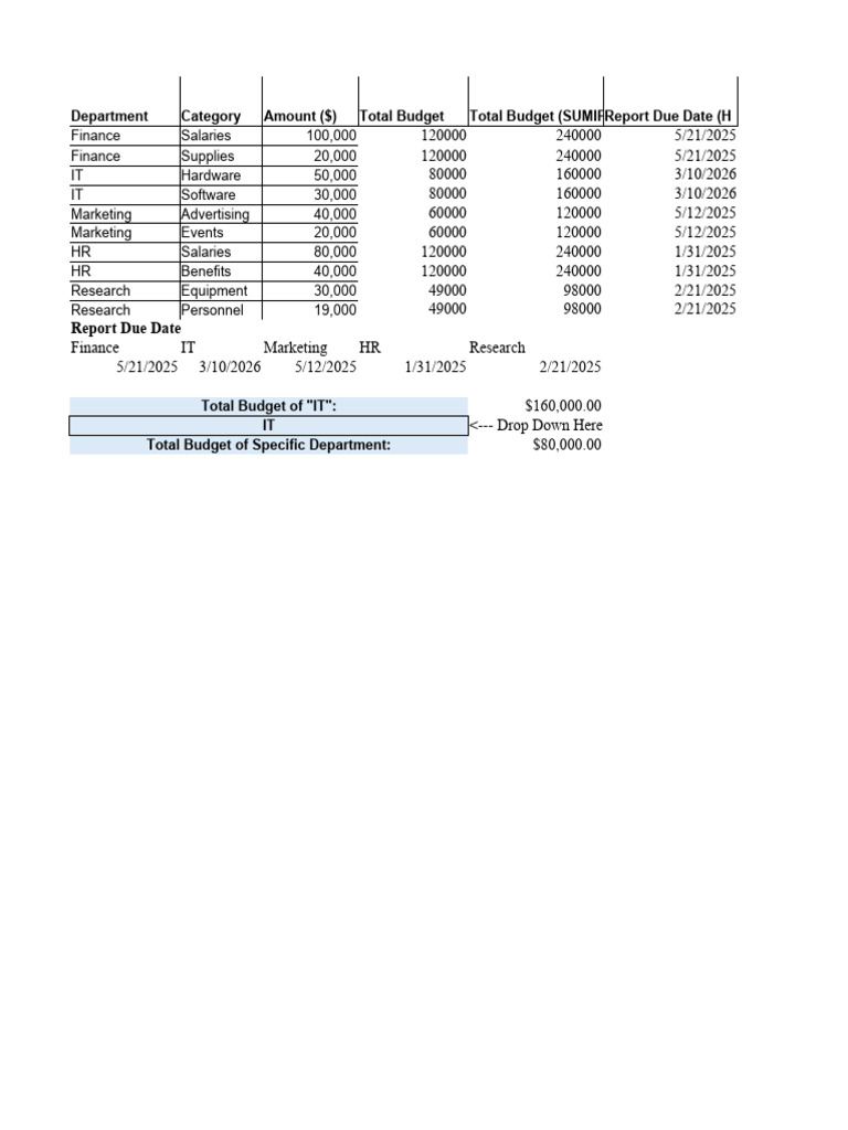 University Budget Assessment - Charbel Khairallah | PDF | Computing | Economies