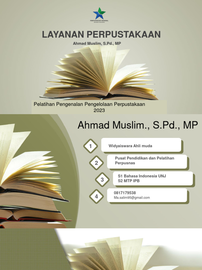 Layanan Perpustakaan: Pengelolaan dan Jenis | PDF