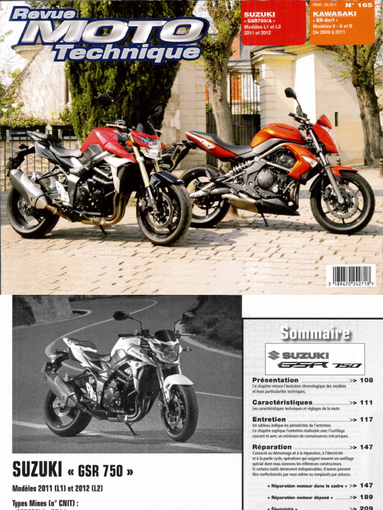 750 Gsr Fiche Technique