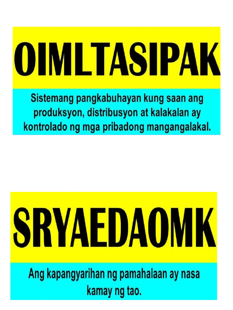 Ideolohiya Printed Samples | PDF