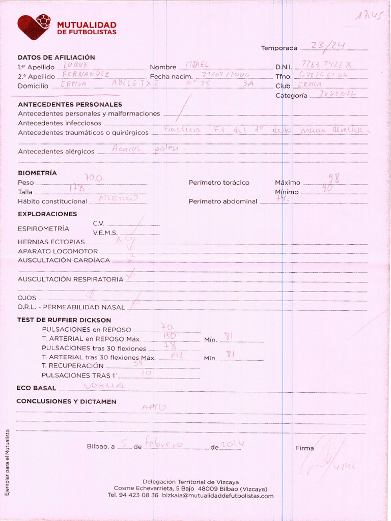 Apto Medico (1) | PDF