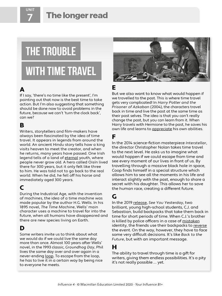 Exploring Time Travel in Literature | PDF | Time Travel