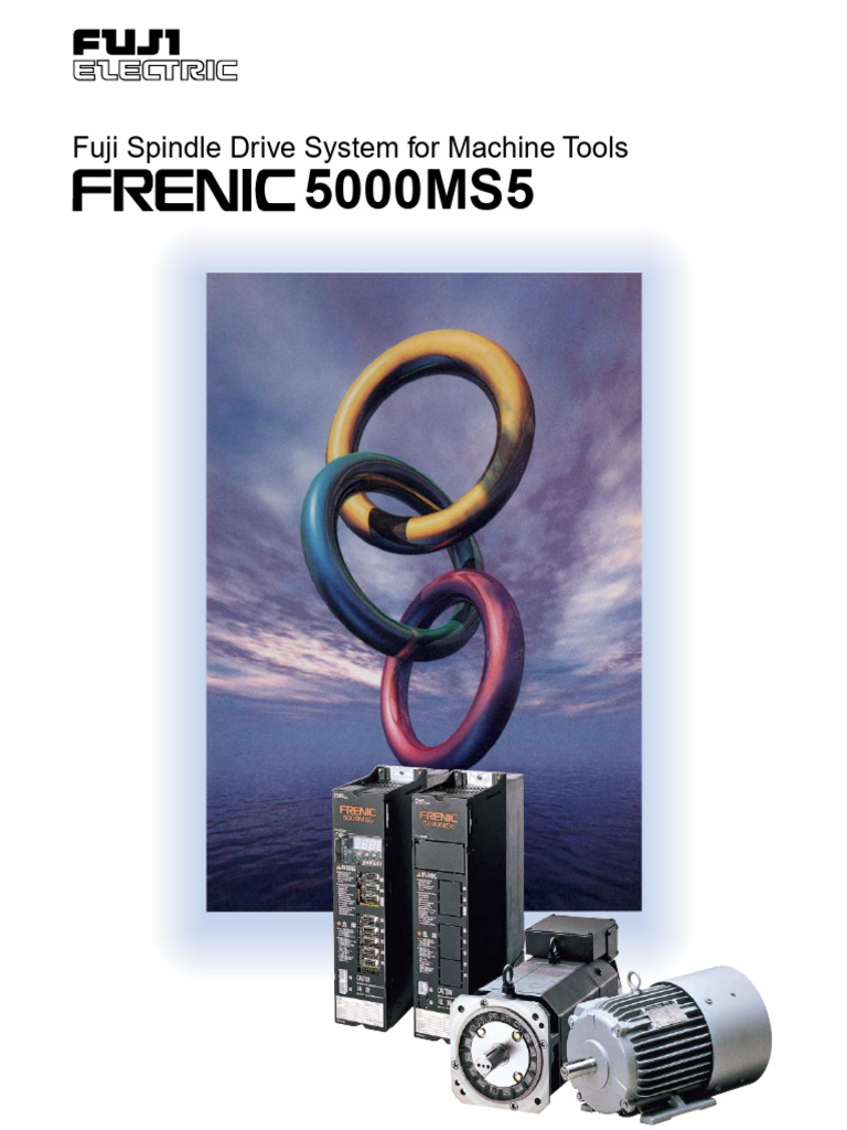 Fuji Spindle Drive System Overview | PDF | Power Supply | Electric Motor