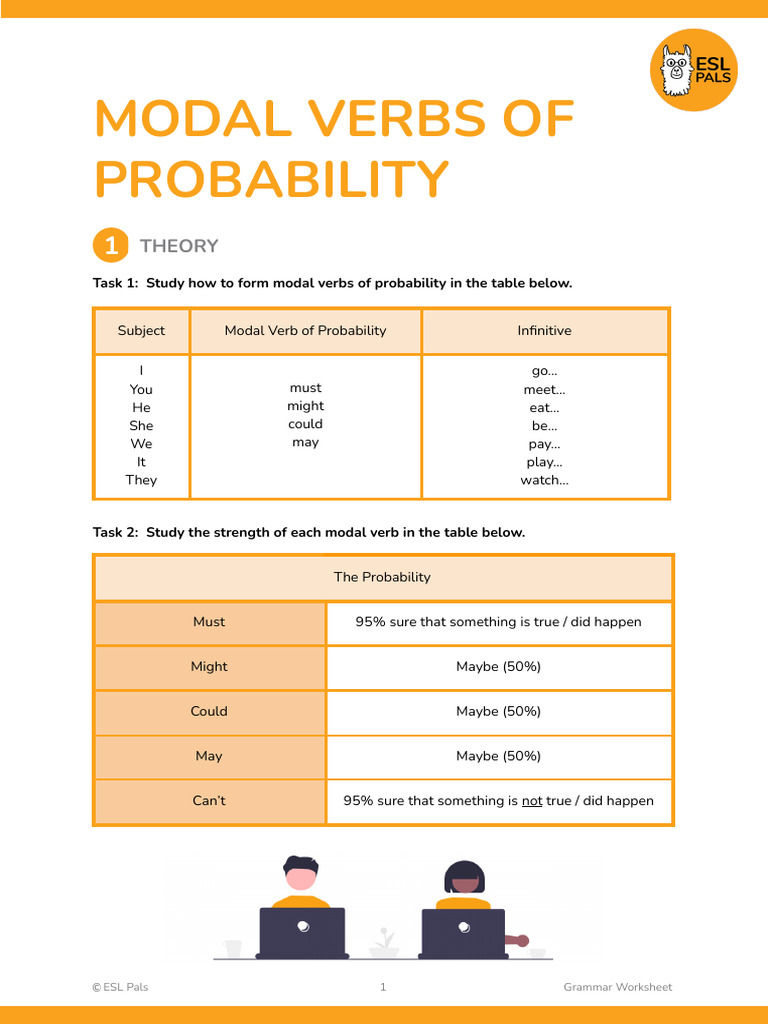 (SV) Modal Verbs of Probability | PDF | Verb | Linguistics