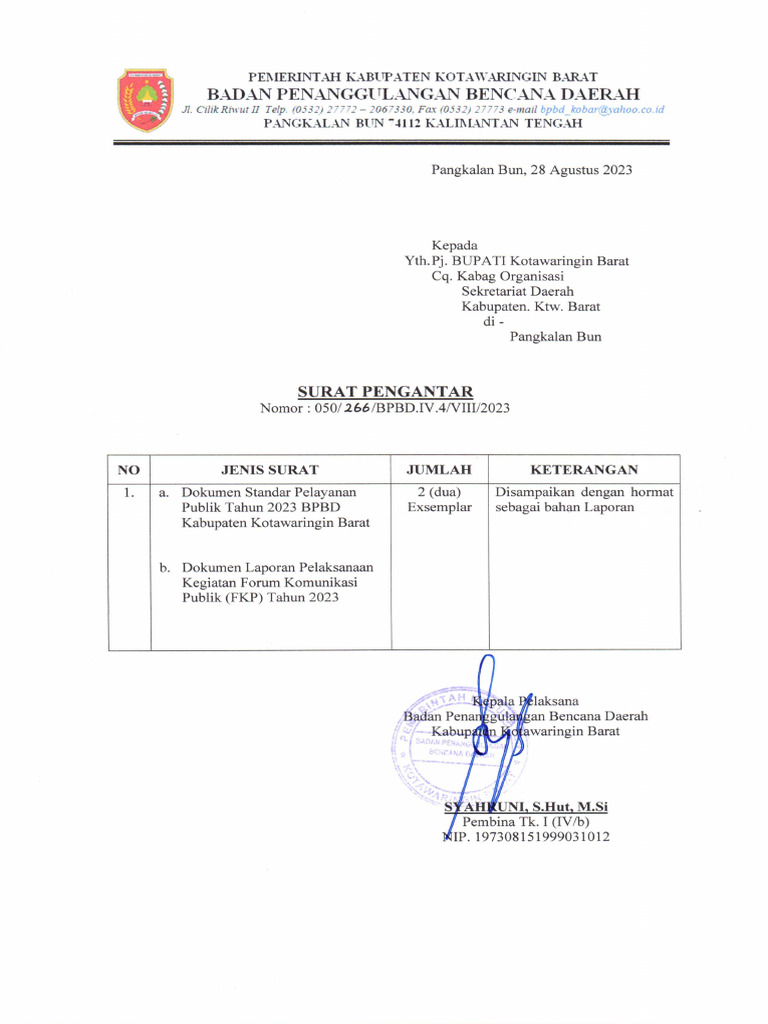 Laporan FKP 2023 Final 2 | PDF