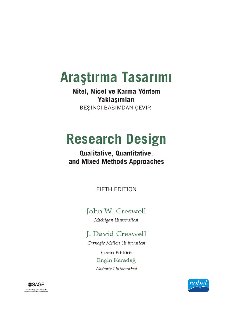Creswell & Creswell - Research Design TR | PDF