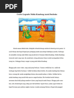Legenda Malin Kundang Anak Durhaka | PDF