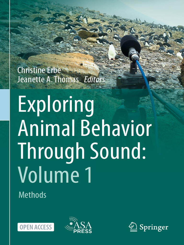 Exploring Animal Behavior Through Sound Volume 1 | PDF | Phonograph | Sound Recording And ...