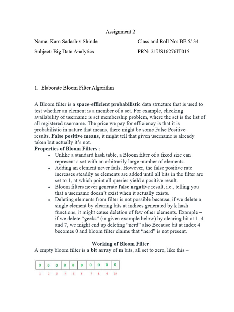 Assignment 2 BDA | PDF | Cluster Analysis | Computing