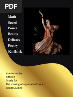 evolution-of-the-presentation-of-indian-classical-dance-kathak | PDF | Qualitative Research