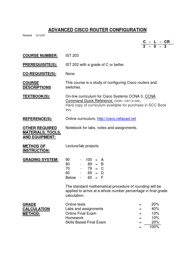 Ist 203 Pdf Computer Network Network Switch