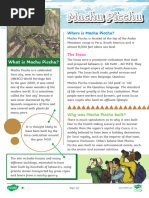 Machu Picchu Quiz | PDF