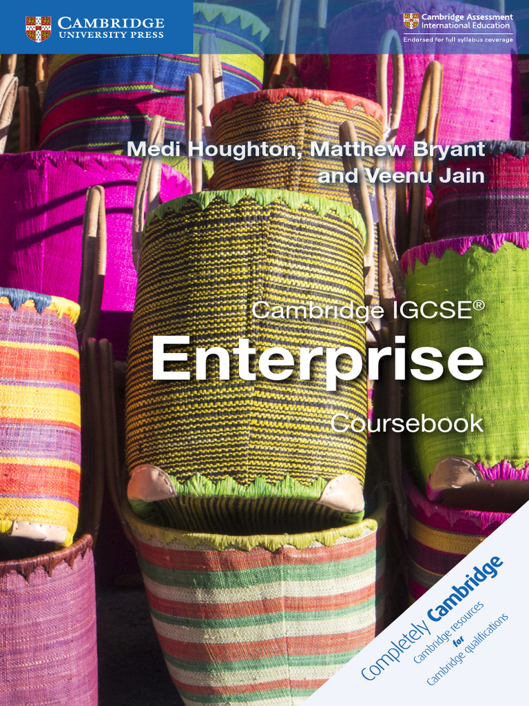 Cambridge IGCSE® Enterprise Coursebook (Houghton, Medi, Bryant, Matthew, Jain, Veenu) (Z-Library ...