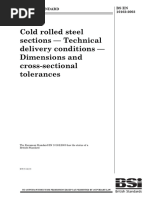 BS en 10210-2-2019 | PDF | Engineering Tolerance | Area