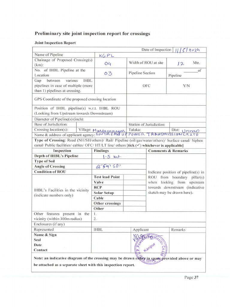 Joint Inspection | PDF