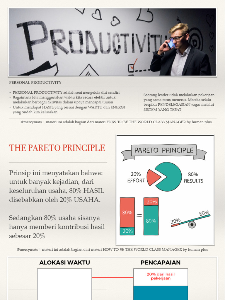 Mastermind Personal Productivity TDA MKS | PDF