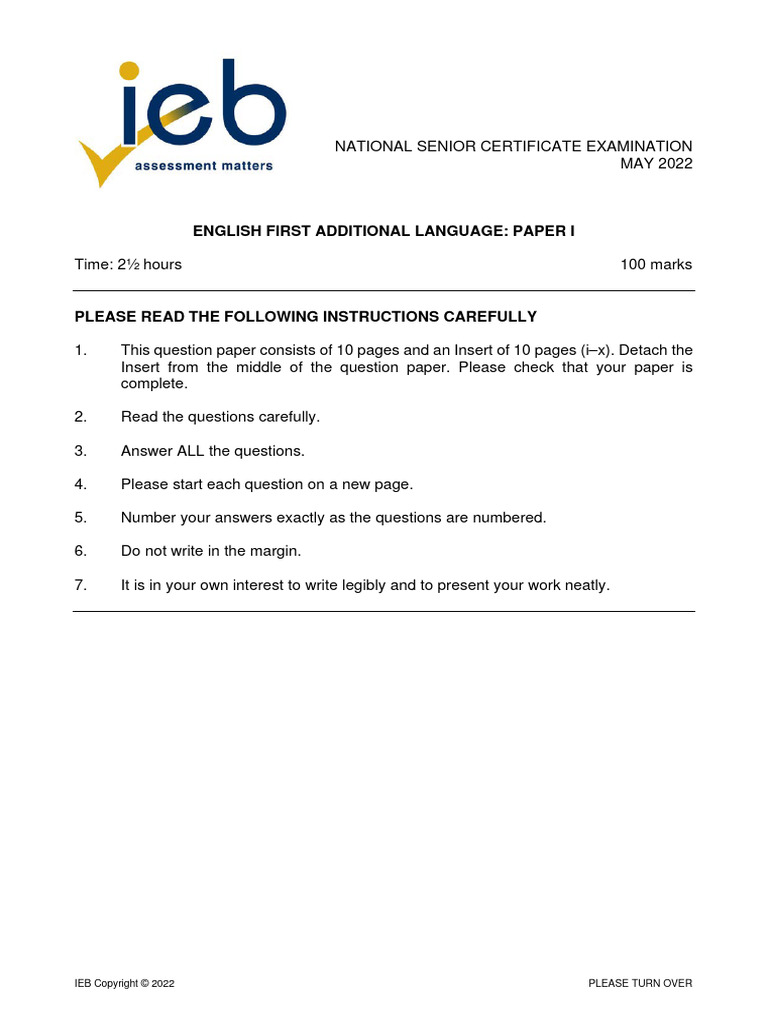 Past Exam Papers - English Fal Ieb NSC Grade 12 Past Exam Papers 2022 ... Past Exam Papers - English Fal Ieb NSC Grade 12 Past Exam Papers 2022 ...