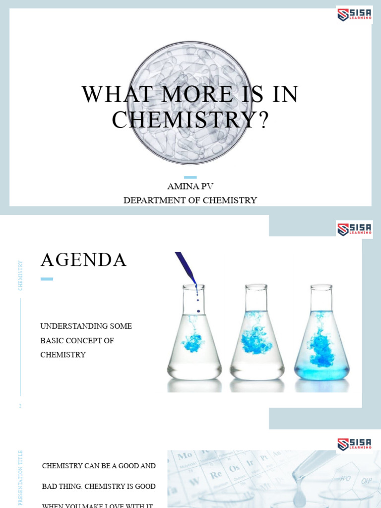 Introduction to Basic Chemistry Concepts | PDF | Chemical Compounds ...