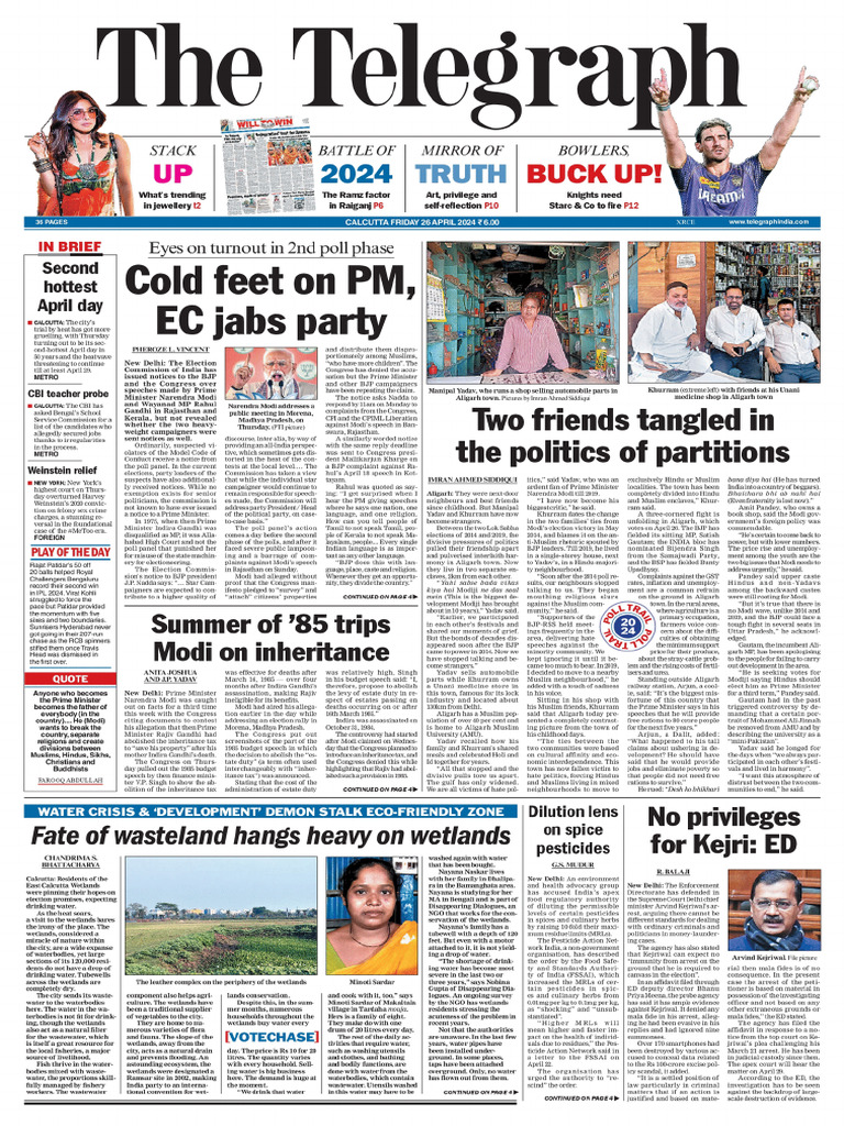 The Telegraph 26-04 | PDF