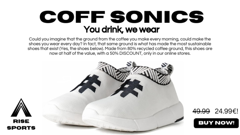Sustainable Shoes from Coffee Grounds | PDF