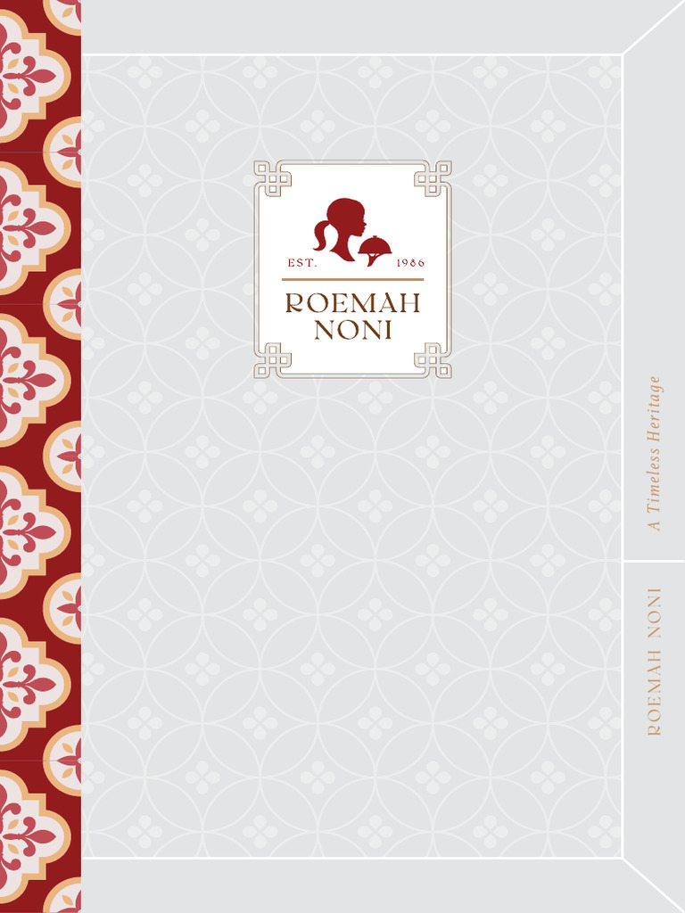 Roemah Noni Menu | PDF