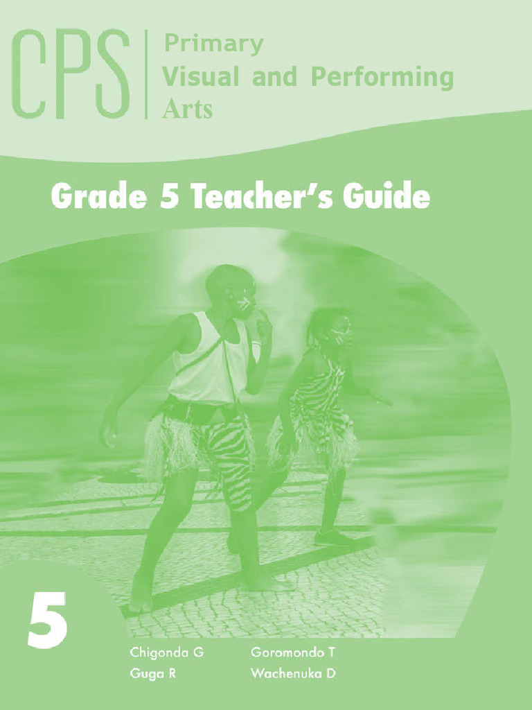 Vpa Grade 5 TG Mobile | PDF | The Arts | Learning