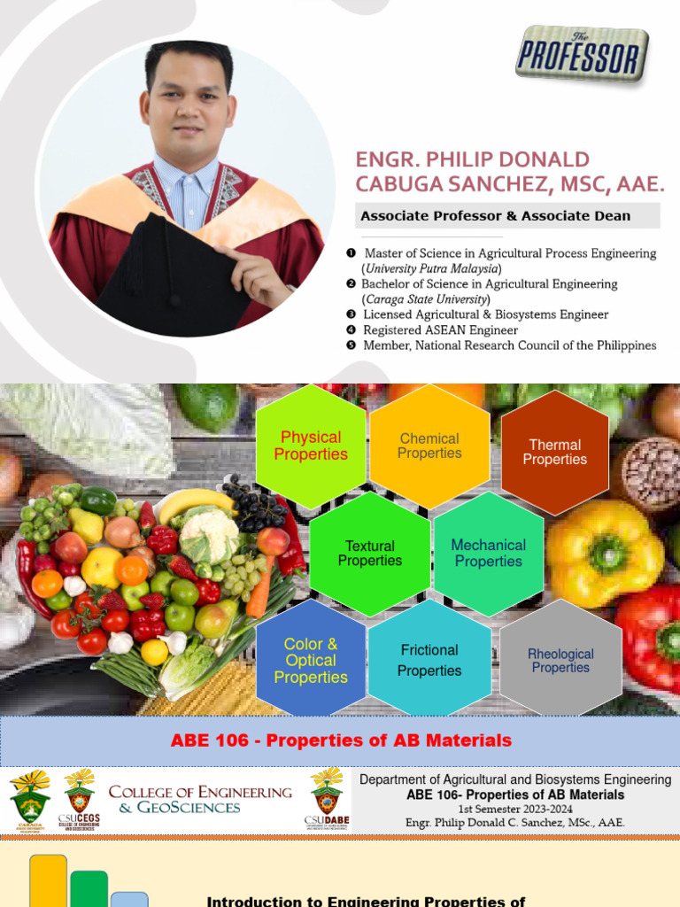 Lecture 1 - Intro To Properties of AB Materials | PDF | Rheology | Engineering