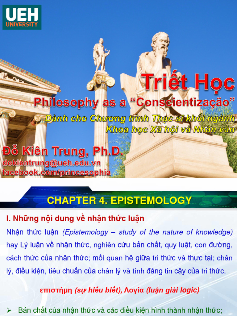 Chapter 4. Epistemology | PDF