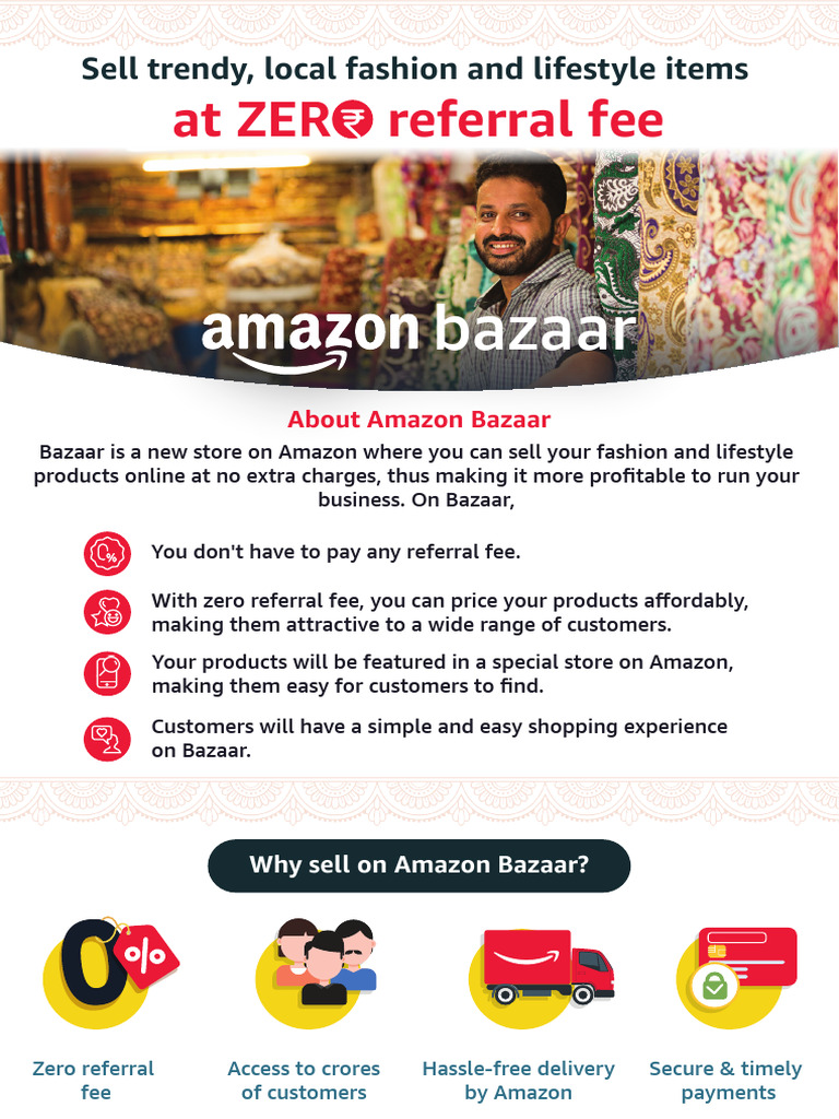 Amazon Bazaar | Download Free PDF | Fee | Prices