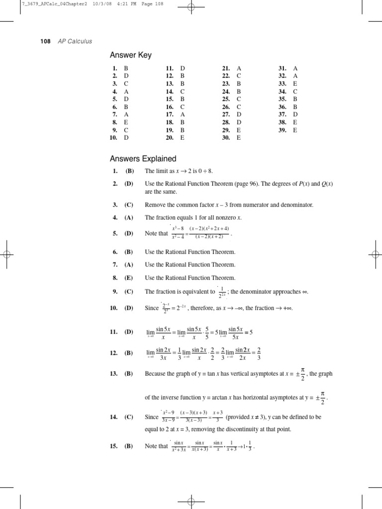 chapter2 答案 | PDF | Functions And Mappings | Mathematical Objects