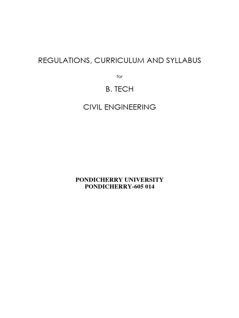 Btech Civil | PDF | Equations | Optics