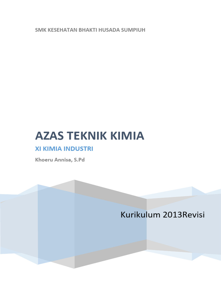 Materi-Azas-Teknik-Kimia-Bab-I Konversi Satuan1 | PDF | Sains ...