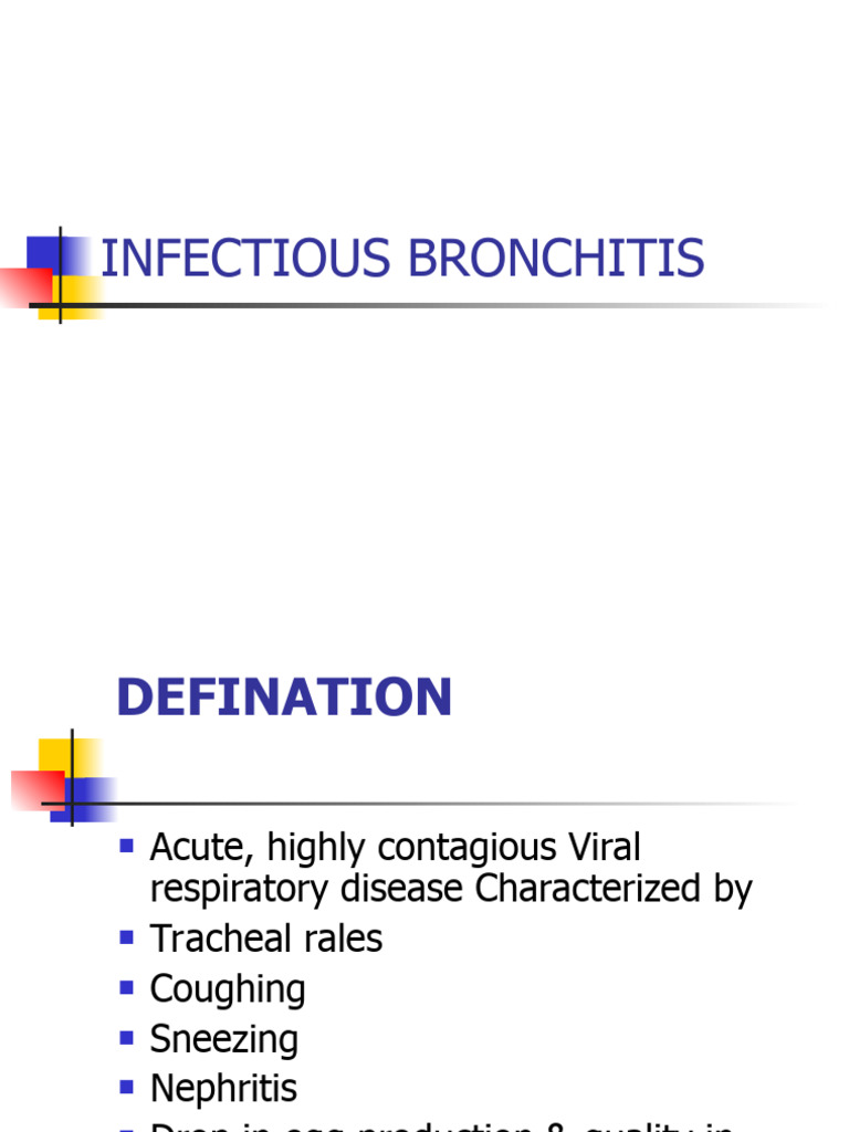 Infectious Bronchitis in Poultry Explained | PDF | Health Sciences ...