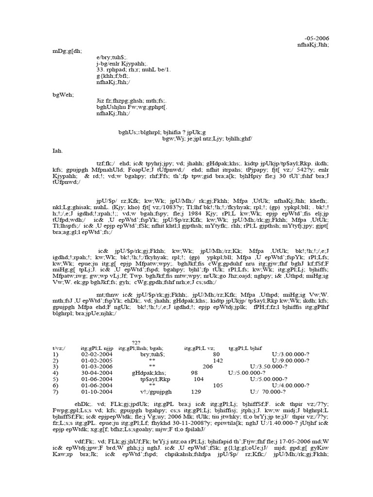 GENERAL LETTER | PDF | Civil Law (Common Law) | Property Law