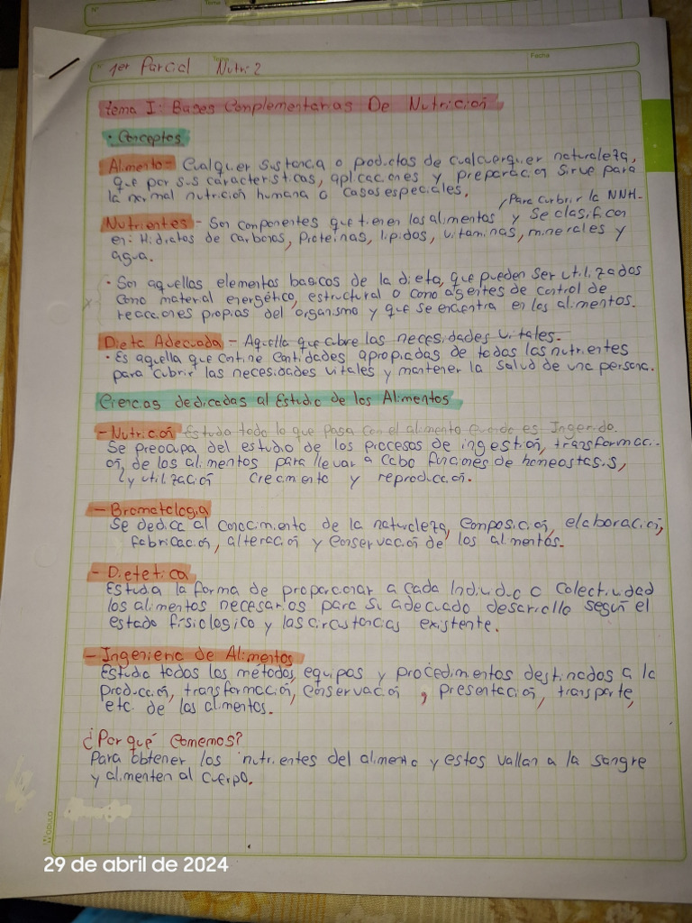 Resumen 1 -nutri 2 | PDF